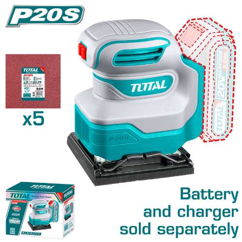 Total Tools Cordless sheet sander (TSHSLI2014) – Total Tools Namibia